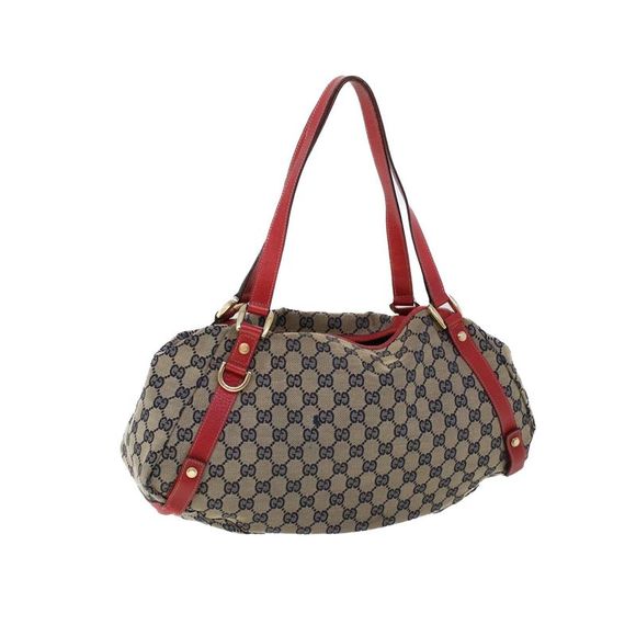 Gucci | Bags | Gucci Iconic Canvas Shoulder Bag With Tricolor Palette ...